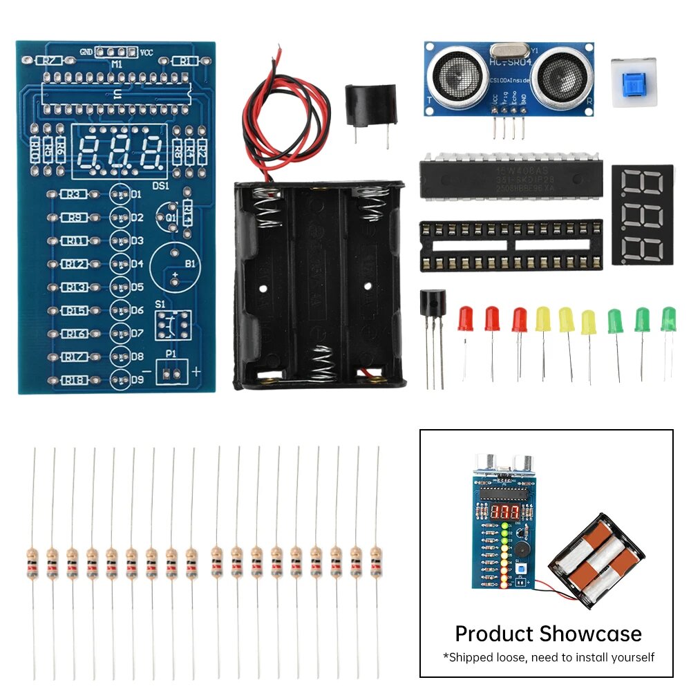 DIY Kit ультразвуковой дальномер с дисплеем