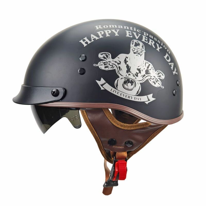 Ретро-мотоциклетный шлем Harley шлем для мотоцикла Крутая личность мотошлем