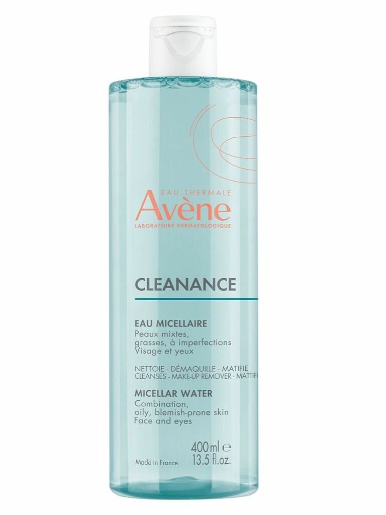 Авен Клинанс Мицеллярная вода, 400 мл (Avene Cleanance eau Miccelaire)