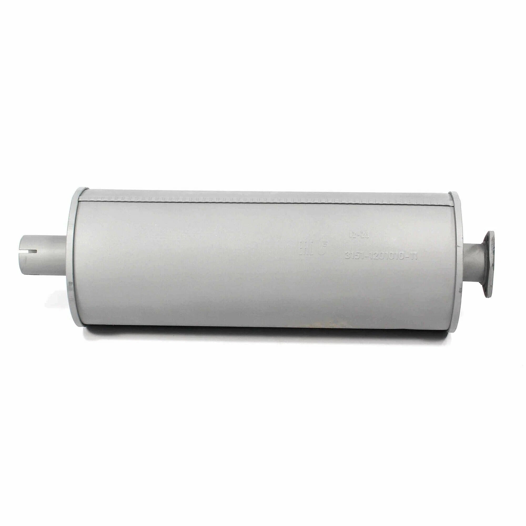 Глушитель Фобос 36800, для УАЗ 469/3151, металл, серый металлик