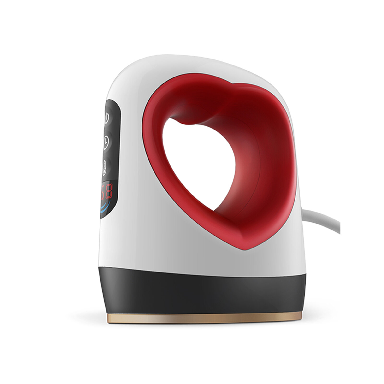 Мини-термопресс для печати на футболках, простой термотрансферный утюг с вибрационным двигателем для одежды, сумок, шляп, подушек, одеял, чехлов для телефонов.