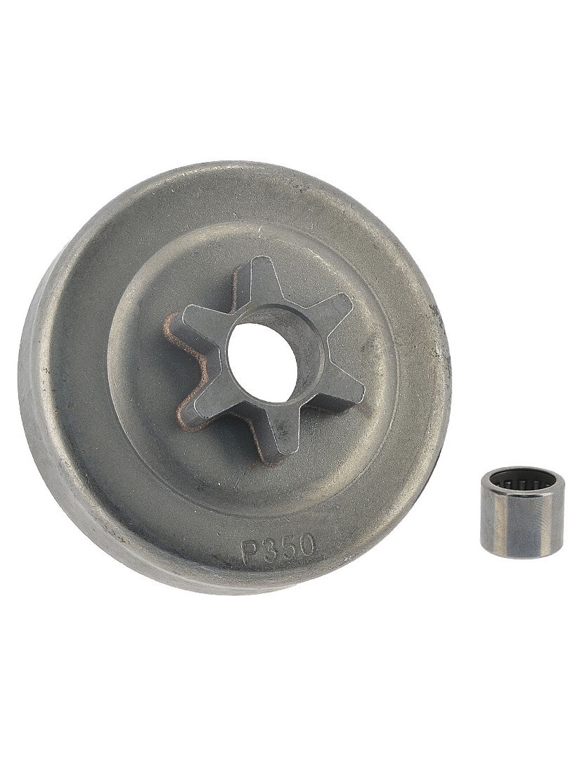 Звездочка 3/8" Р6T для бензопилы Partner 371 Chrome