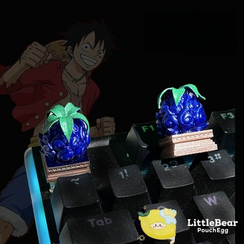 Кейкапы для клавиатуры Тёмная Дьявольская Плод: 1 шт, Ван Пис