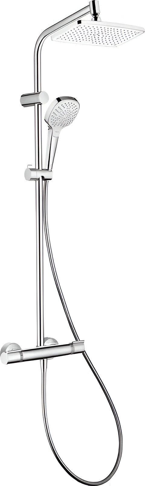 Душевая стойка Hansgrohe MySelect E 240 Showerpipe 26764400, латунь, хром
