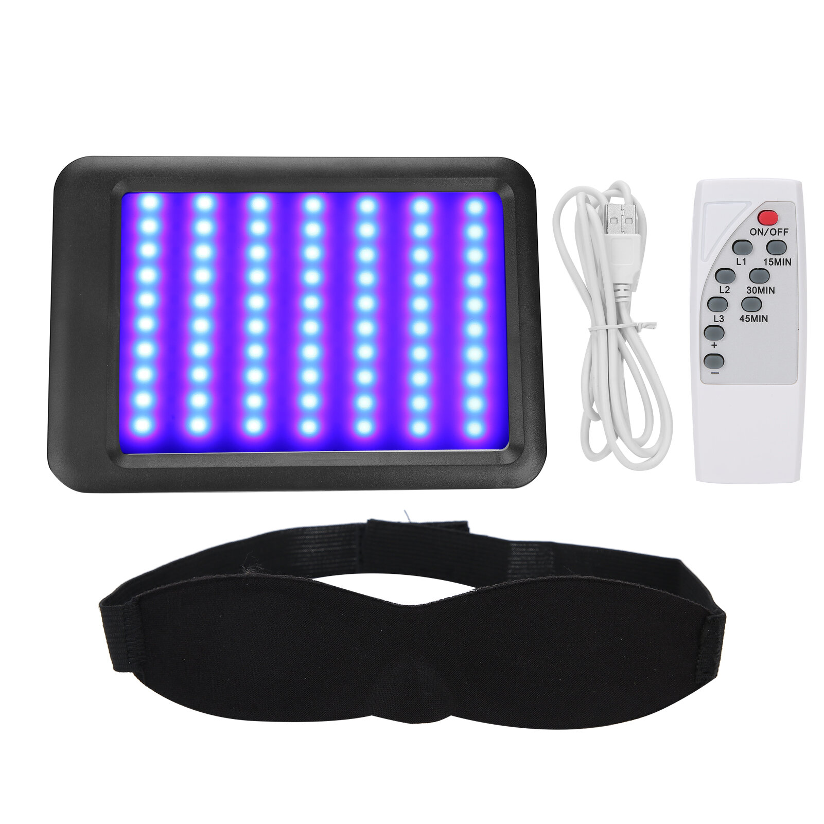 Красный синий свет терапия удаление прыщей прибор красоты фотон фотон кожи омоложения