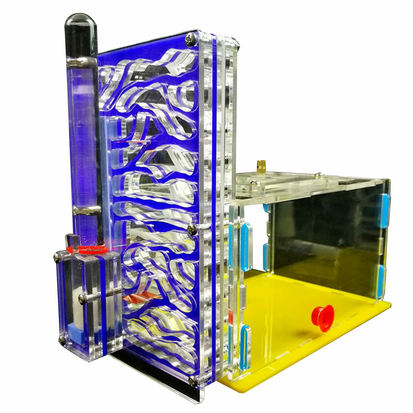 Акриловое гнездо для муравьев своими руками, Т-образная конструкция, ферма по выращиванию насекомых, кормушка для наблюдения за колонией муравьев, подарок на день рождения