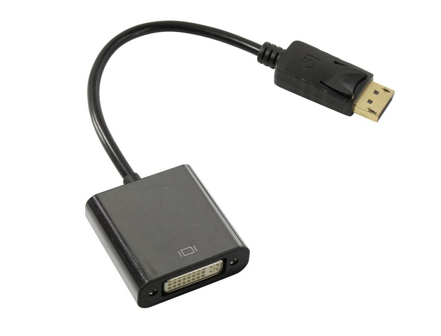 Переходник ExeGate DisplayPort (M) - DVI (F), EX-A-DPM-DVIF-0.15, EX294676RUS