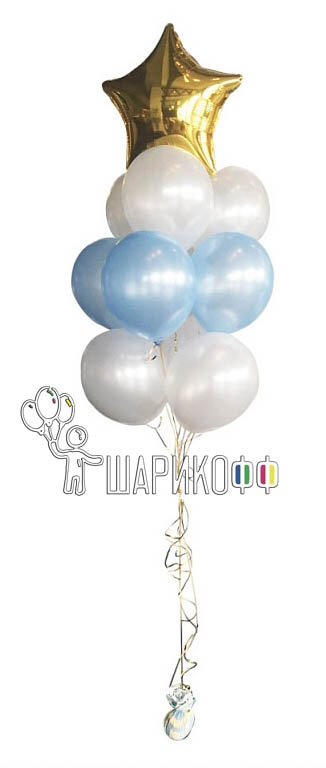 Гелиевые шары фонтан №4