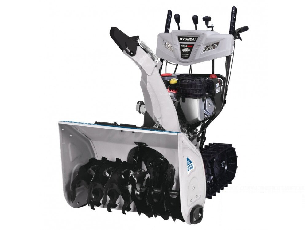 Снегоуборщик HYUNDAI HS7680E, 14лс, гусеничный, подогрев ручек