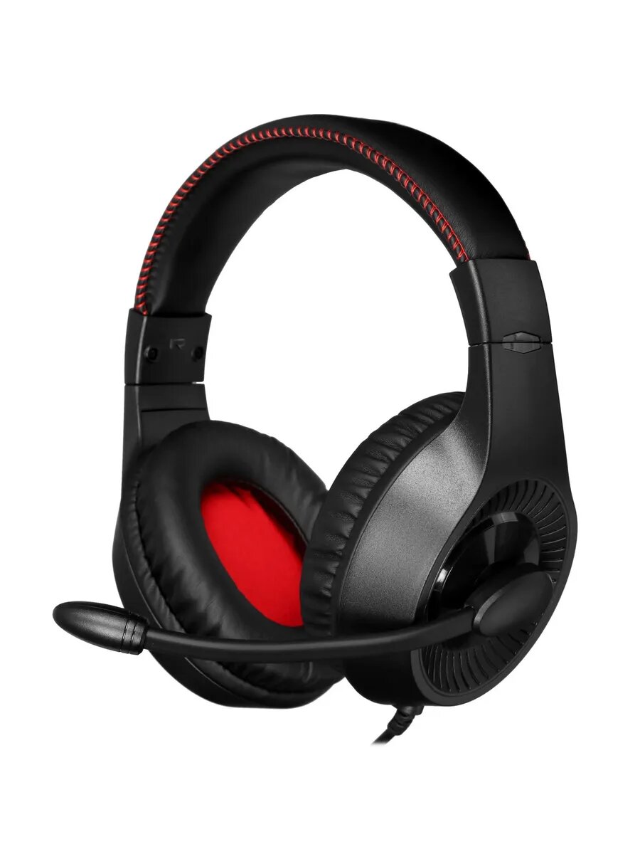 Наушники проводные с микрофоном Pelias 1.6м кабель