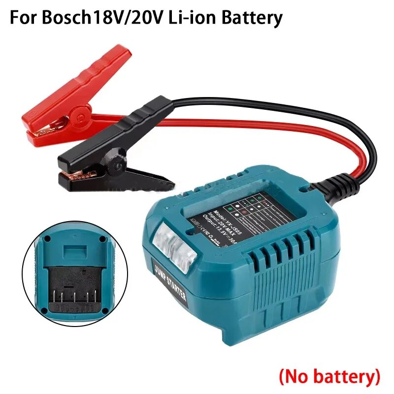 Автомобильный аварийный воспламенитель для Dewalt/Makita/Milwaukee/Bosch 18 В, автомобильный универсальный автомобильный пусковой усилитель аккумулятора For Bosch