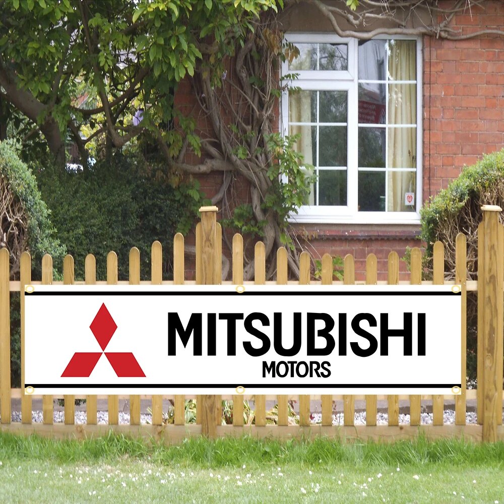 Mitsubishi Polyester Banner Flag