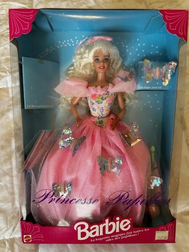 Кукла Barbie Butterfly Princess 1994(Принцесса-бабочка)Ограниченное коллекционное издание