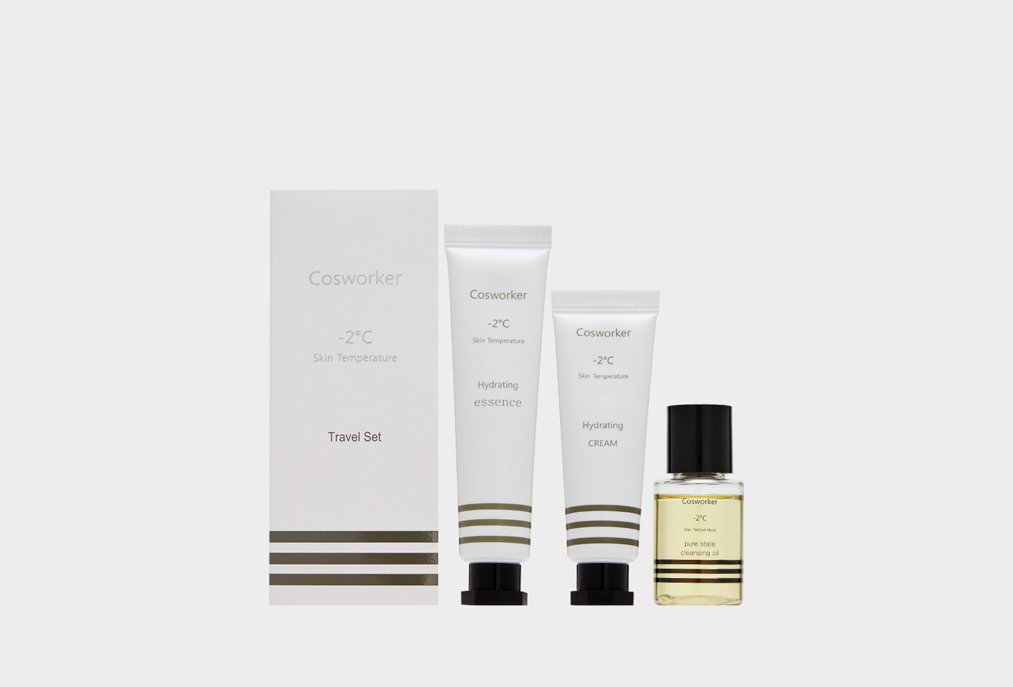 Набор миниатюр COSWORKER -2° Skin Temperature Travel Set