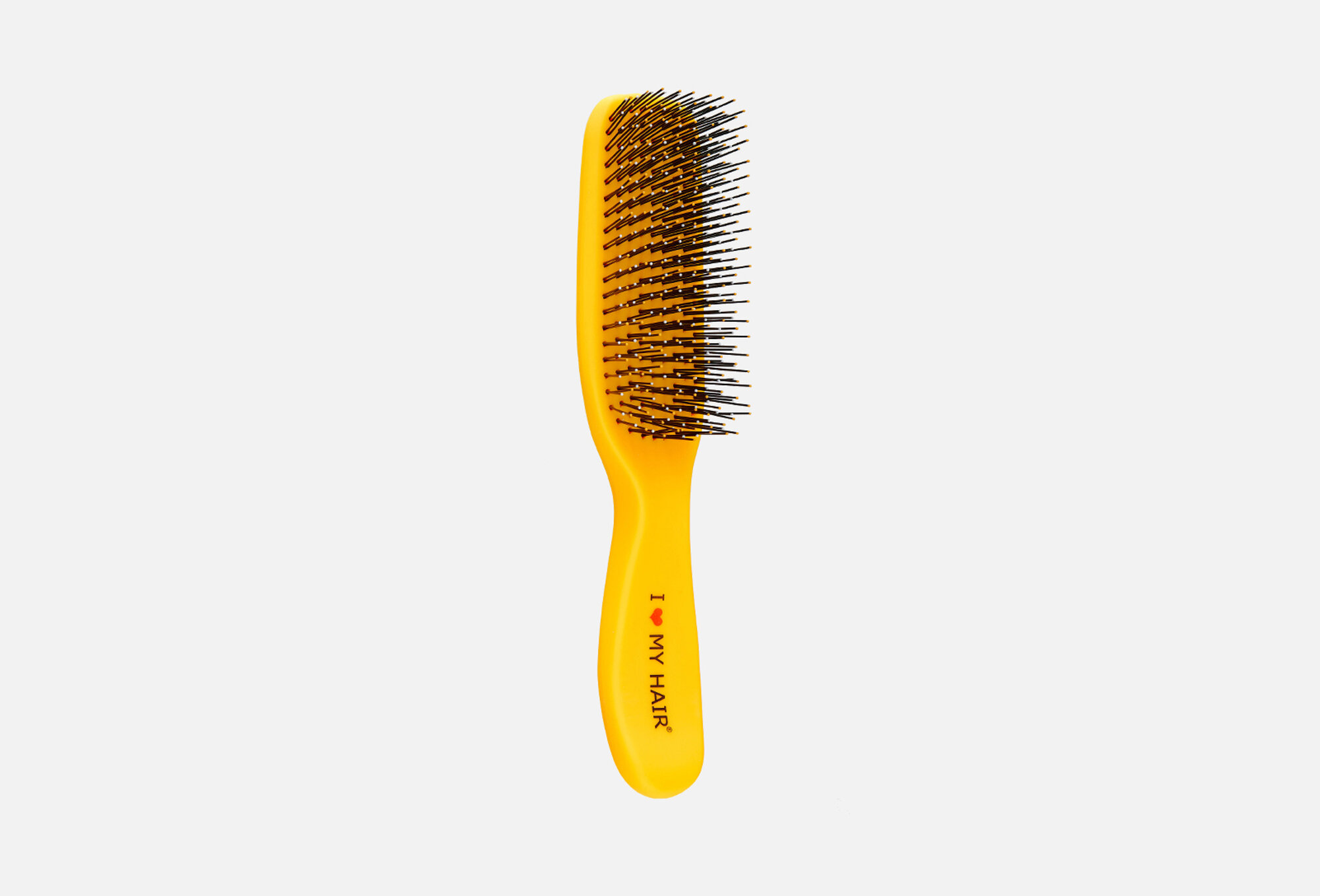 Щетка для волос I LOVE MY HAIR ILMH Spider Soft 1501 желтая матовая M