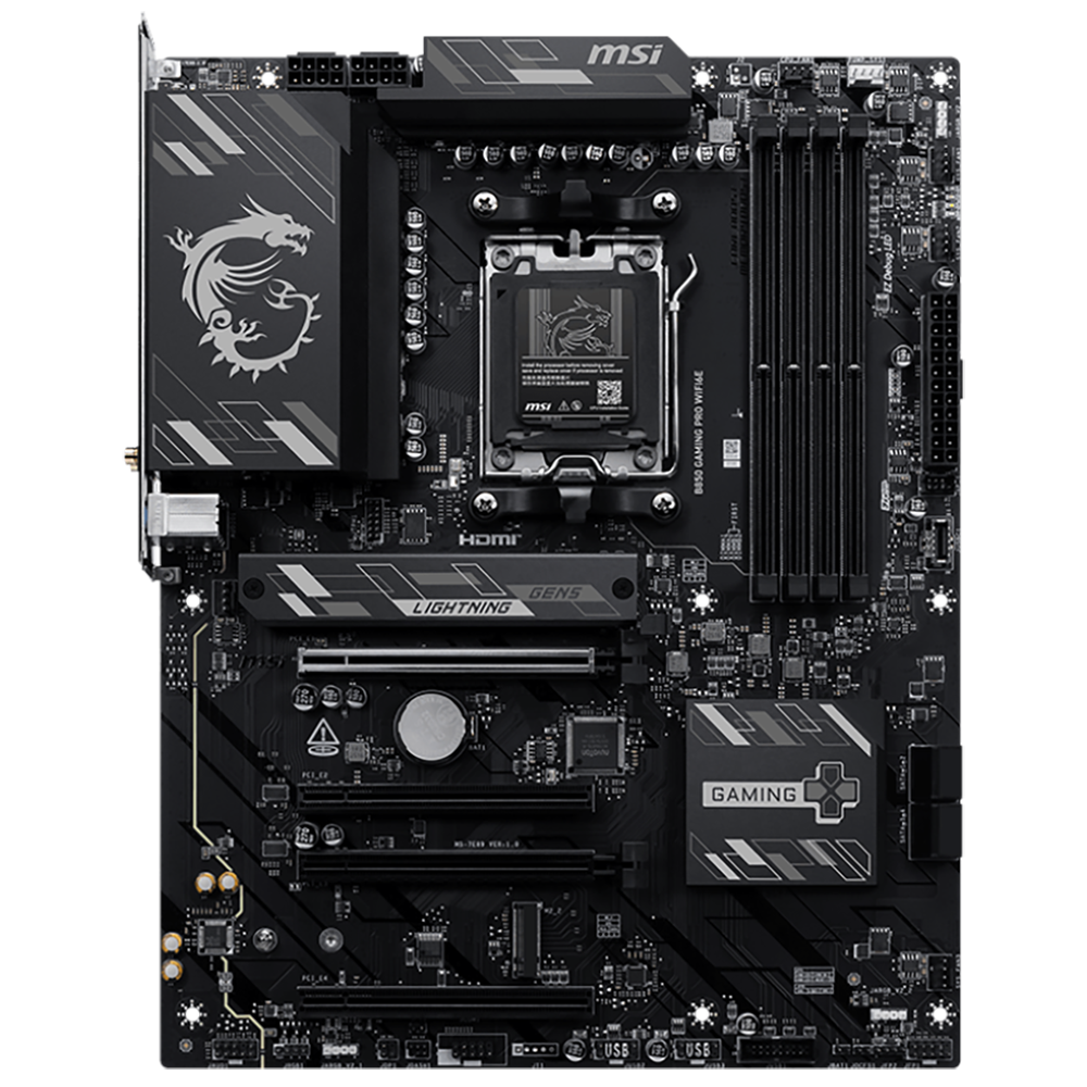 Материнская плата MSI B850 GAMING PRO WIFI6E rev