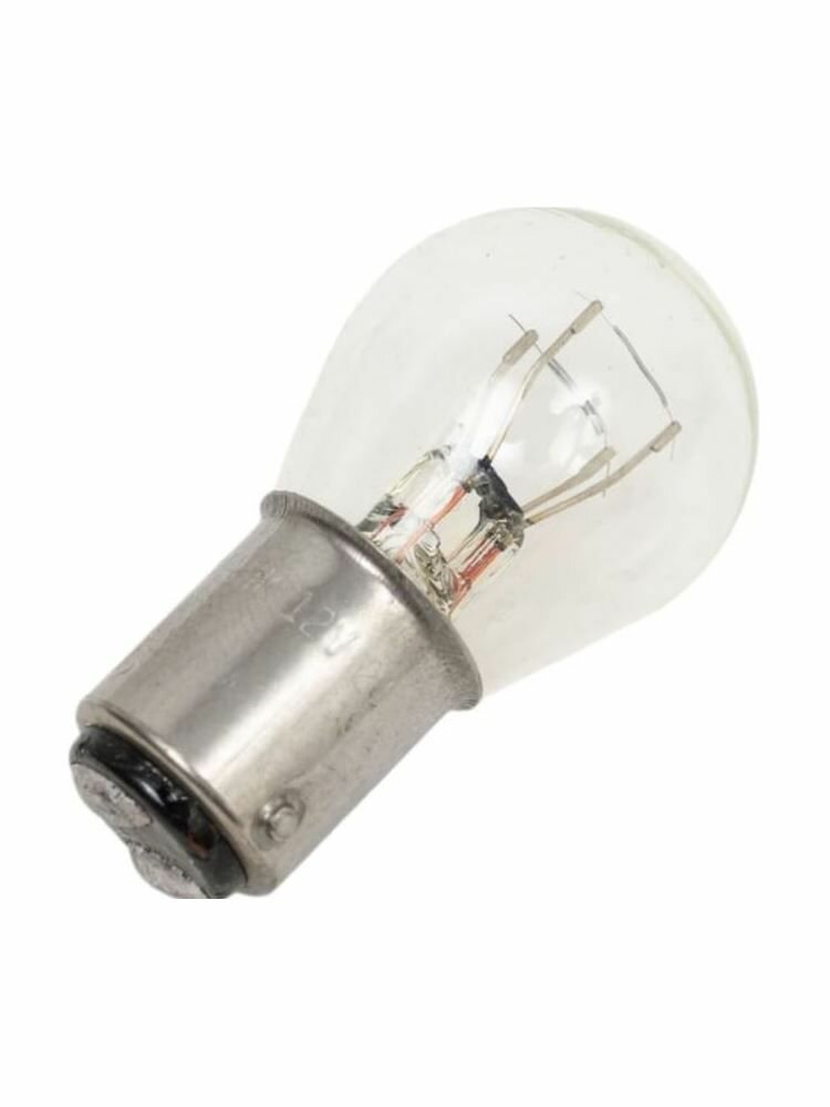 Лампа накаливания автомобильная P21/4W (BAZ15d) 12V "Маяк" 61214 (цена за штуку)