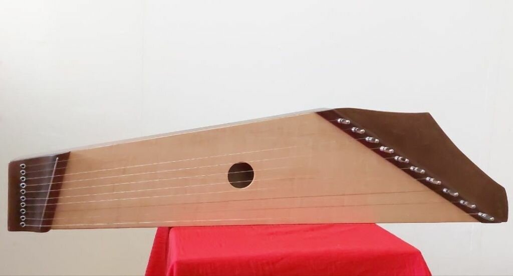 AG-WO10PA Гусли "Волна", 10 струн, цвет палисандр, Альфа Гусли