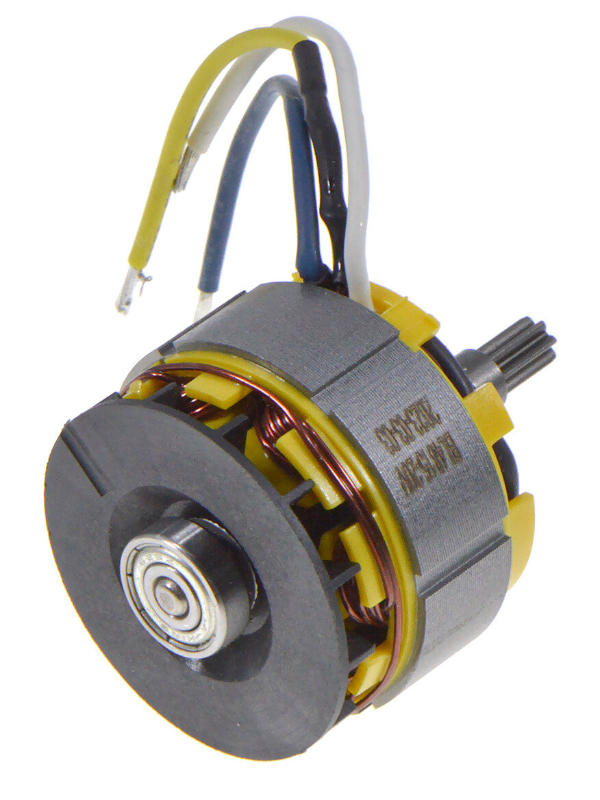 Двигатель бесщеточный BRUSHLES 4815 DC18V с шестерней в сборе Z7 для гайковерта STEHER CWB-300-1