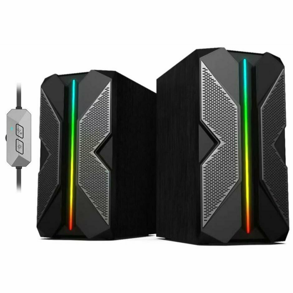 Колонки компьютерные 2.0 (SBA-5000) X-CORP черный