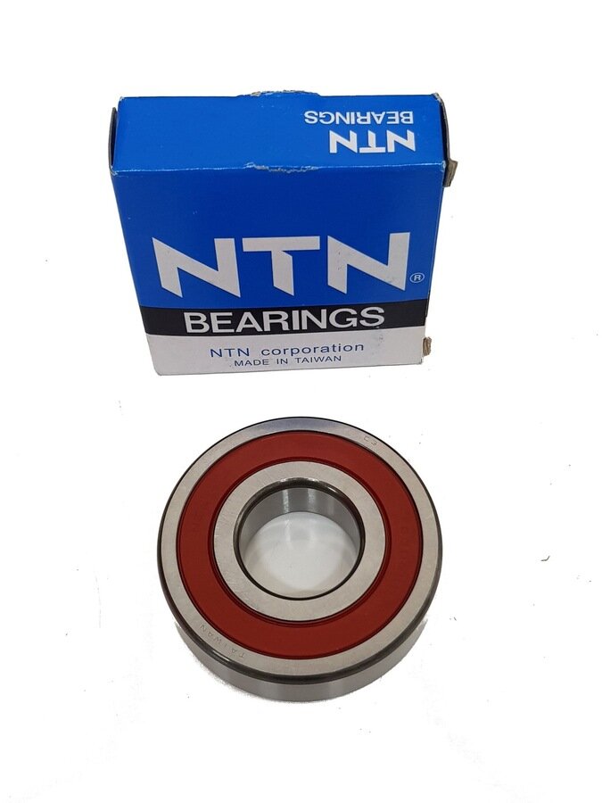 Подшипник генератора ВАЗ 2110, 2170, 21214, 2123 задний малый NTN (6202) (15x35x11) (он же рулевого маятника ВАЗ 2101, 2121, 2123) (артикул 6202LLUC35K)