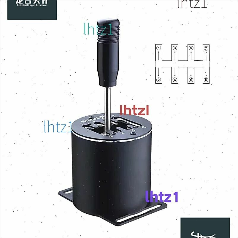 Sim Racing с переменной скоростью, магнитная индукция, симулятор вождения, ручное управление, игровое снаряжение для ПК Logitech g29 g27 g25 g920