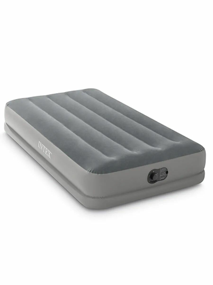 Матрас надувной 99х191х30см макс. нагрузка 136кг встроенный насос USB-A (Intex) /арт.64112/