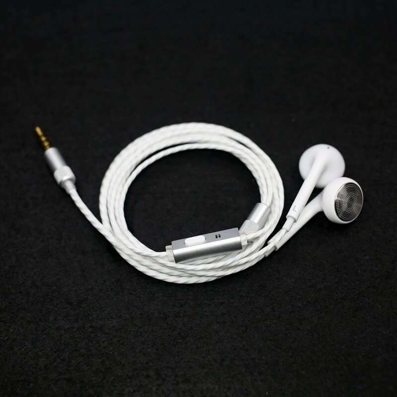 Компактные наушники Hi-Fi с шумоподавлением и микрофоном для сна, игр, ASMR, белый цвет, совместимость со смартфонами