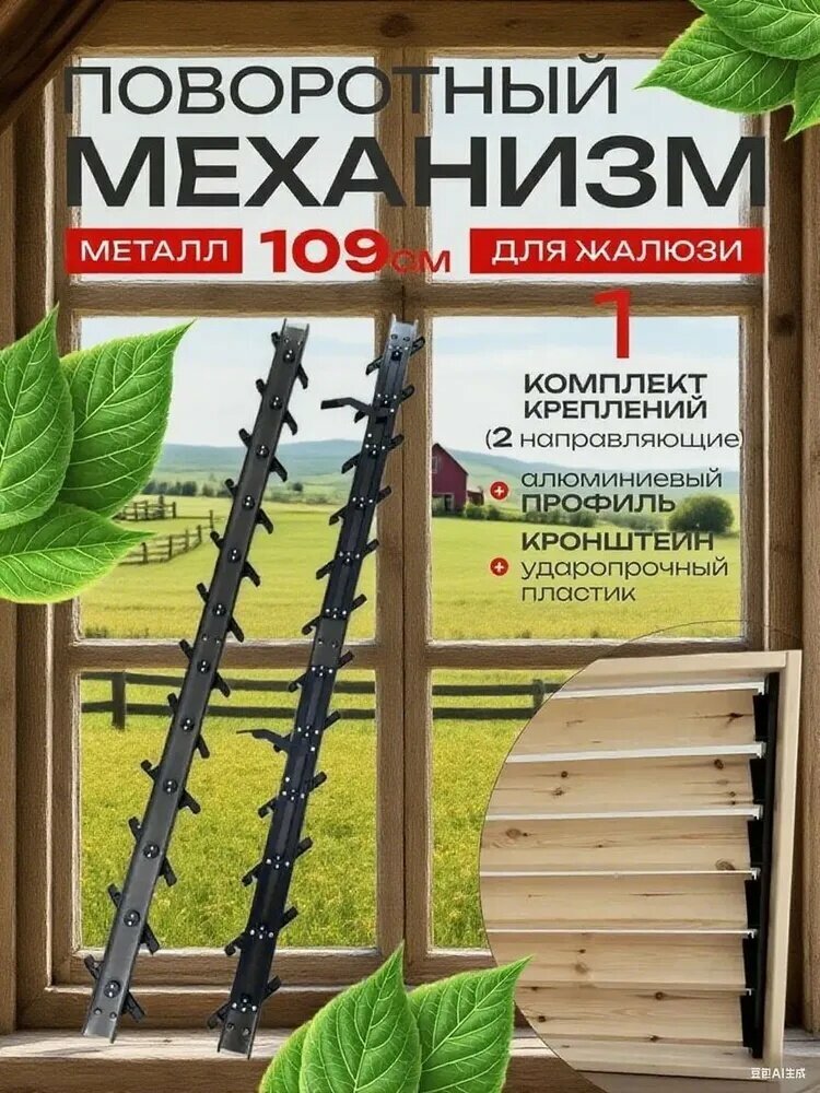 Жалюзи горизонтальные х 109 см