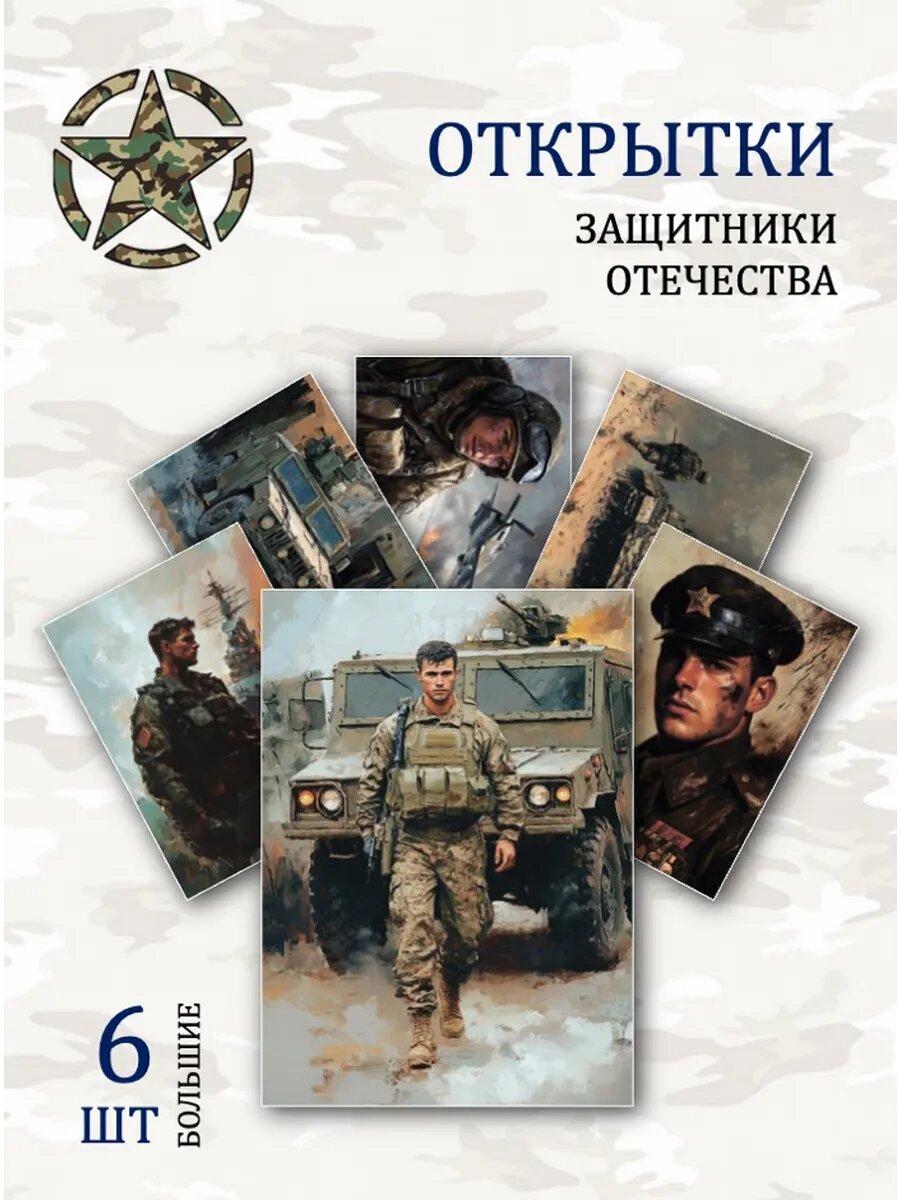 А6 открытки к 9 мая СССР солдату фронтовые
