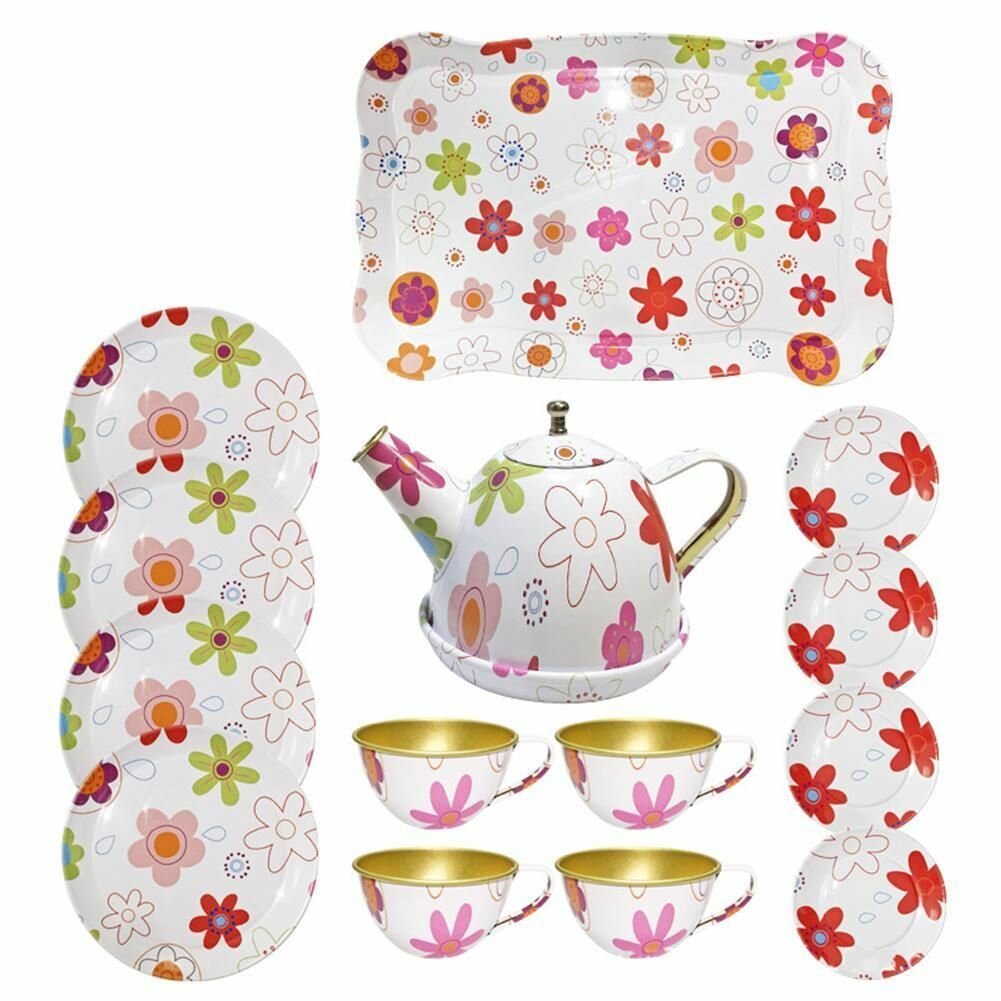 Игрушечный сервиз для девочек, игра в чаепитие и дочки-матери, комплект для детского сада