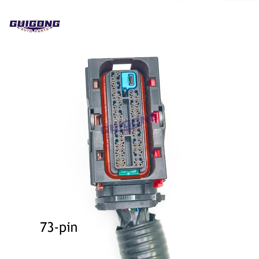 Разъем ECU двигателя GUIGONG MT80, жгут проводов с косичкой, 73-контактный/81-контактный для Chevrolet Cruze Lova Sail Buick Excelle black 73-Pin