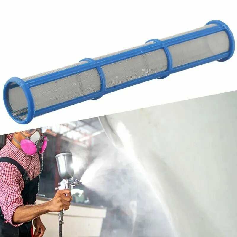 Фильтр коллектора насоса для безвоздушных краскопультов, обеспечивает плавный поток распыляемого материала, улучшает результаты окраски