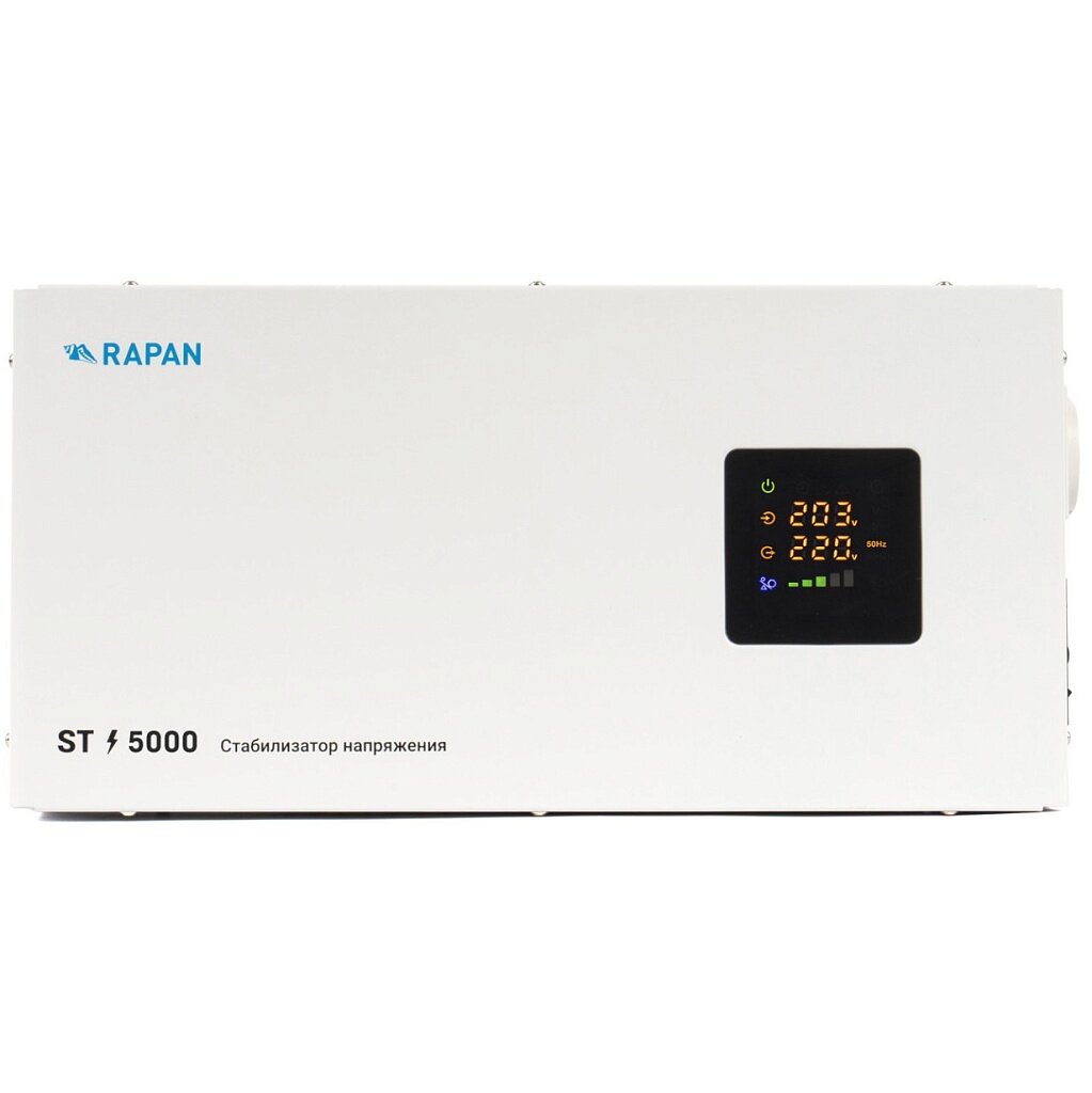 Стабилизатор напряжения бастион TEPLOCOM RAPAN ST-5000, 220 В, для котлов (8903)