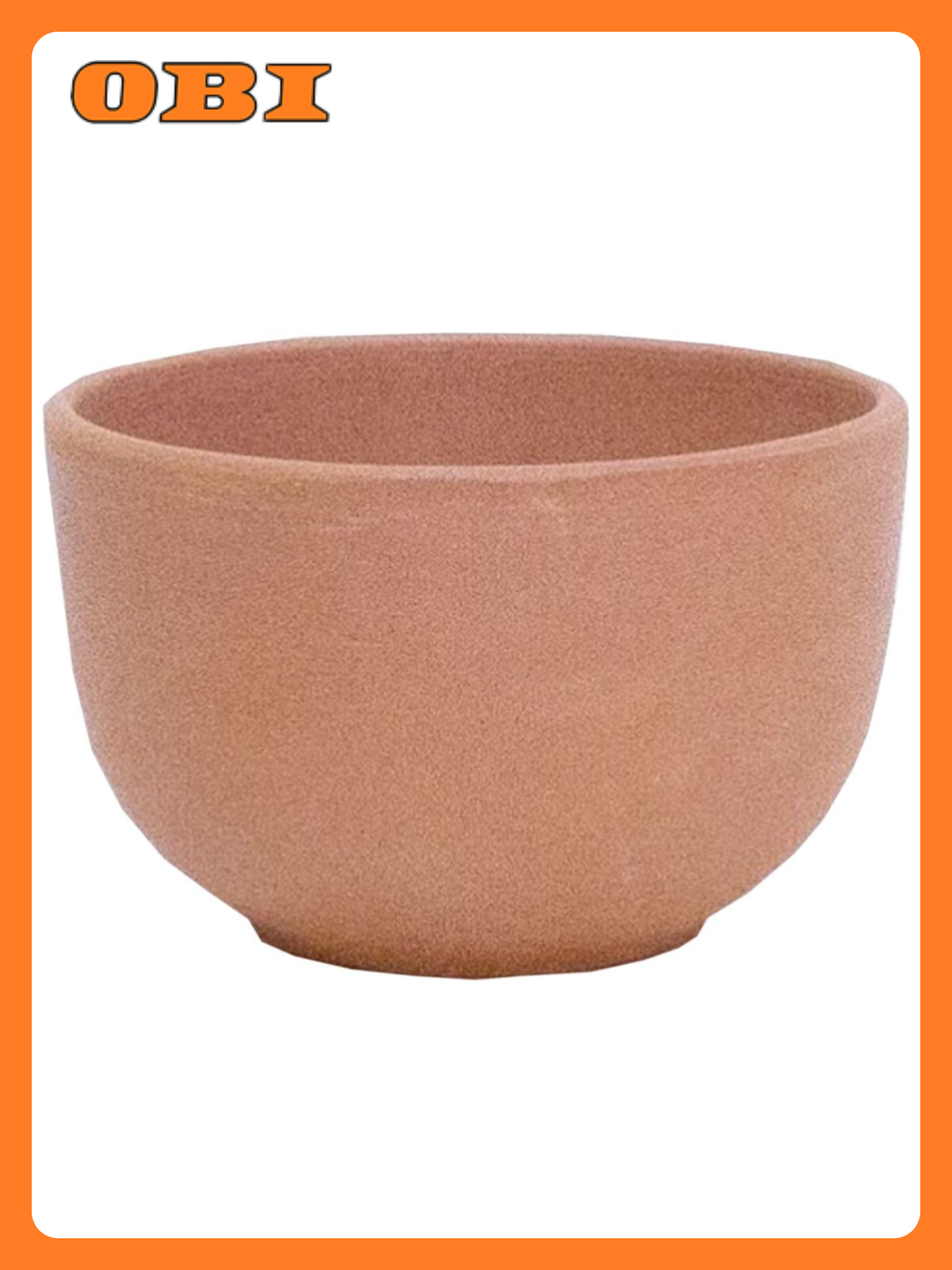 Горшок глиняный терракот №31 D14 H7,5