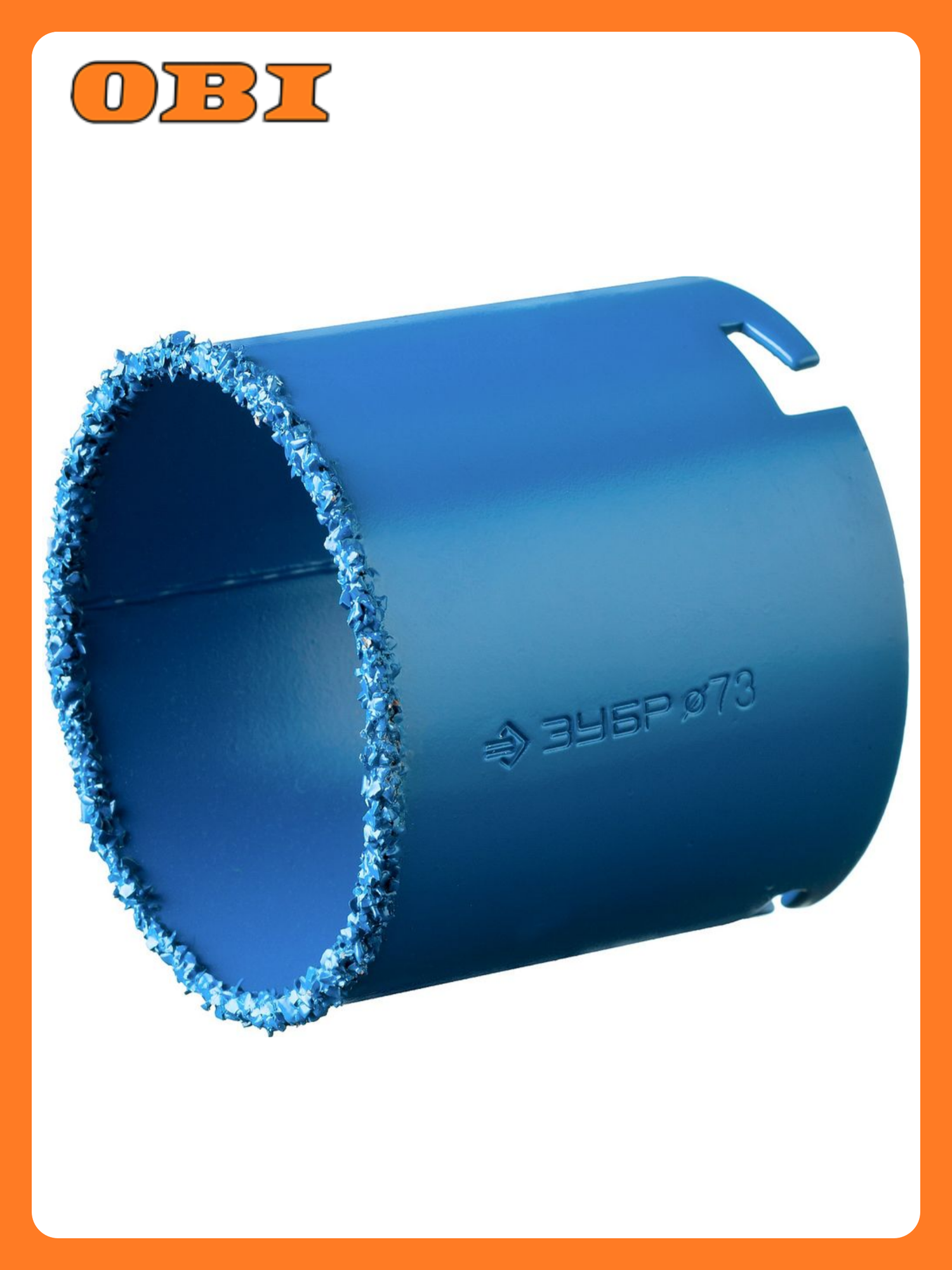 Коронка универсальная ЗУБР кольцевая 73х55 мм