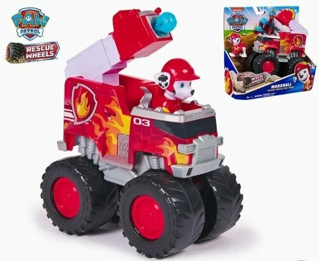 Spin Master Nickelodeon Paw Patrol Rescue Wheels Jet di Skye/Детская машинка-трансформер С классическим фигурками аниме, Может превращаться в реактивный самолёт Подходит для детей от4лет и старше, Скай