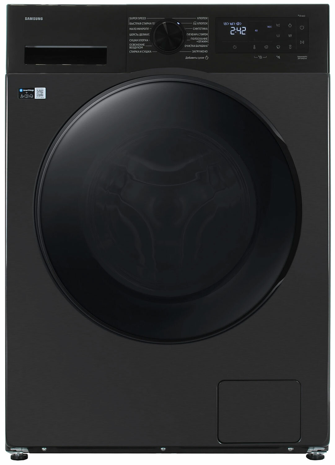 Стиральная машина с сушкой Samsung WD90DG5G34BBLP, черный