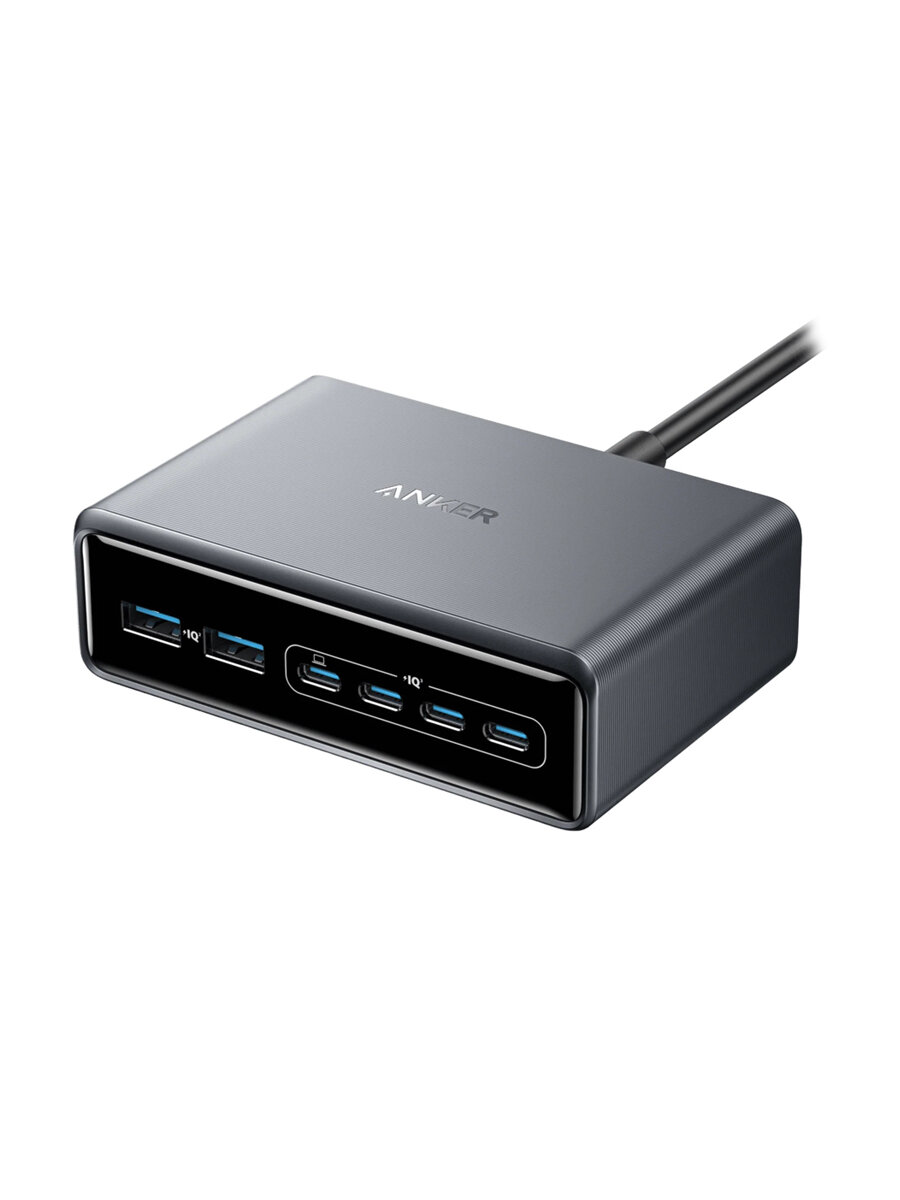 Anker Prime Charger 200W 6 Ports (A2683), черный, зарядное устройство