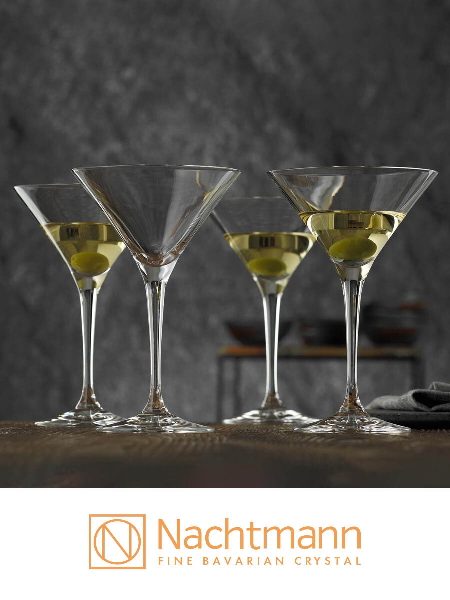 Бокалы для мартини Nachtmann Vivendi Martini Set, 195 мл, 4 шт, хрустальное стекло