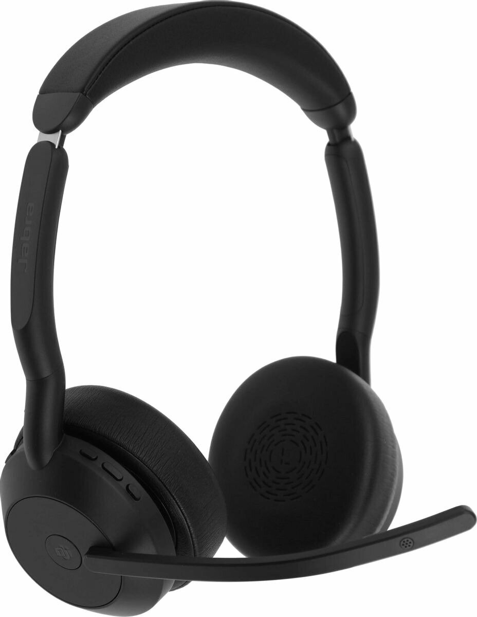 Гарнитура беспроводная Jabra Evolve2 55 Link380c MS Stereo, черный
