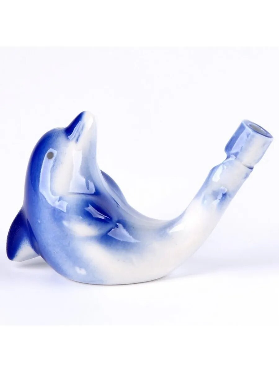 Музыкальная керамическая игрушка-свистулька