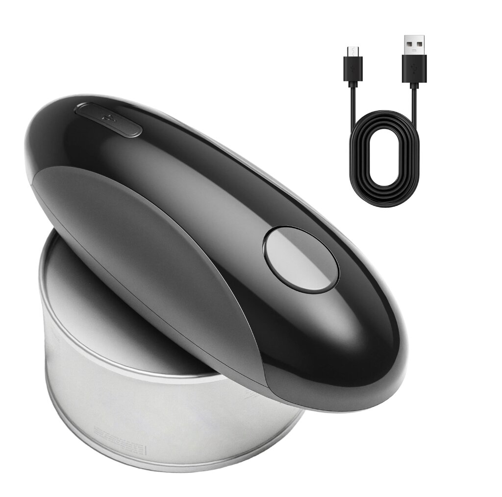 Электрический консервный нож KGQ5A нестандартного цвета черный серый