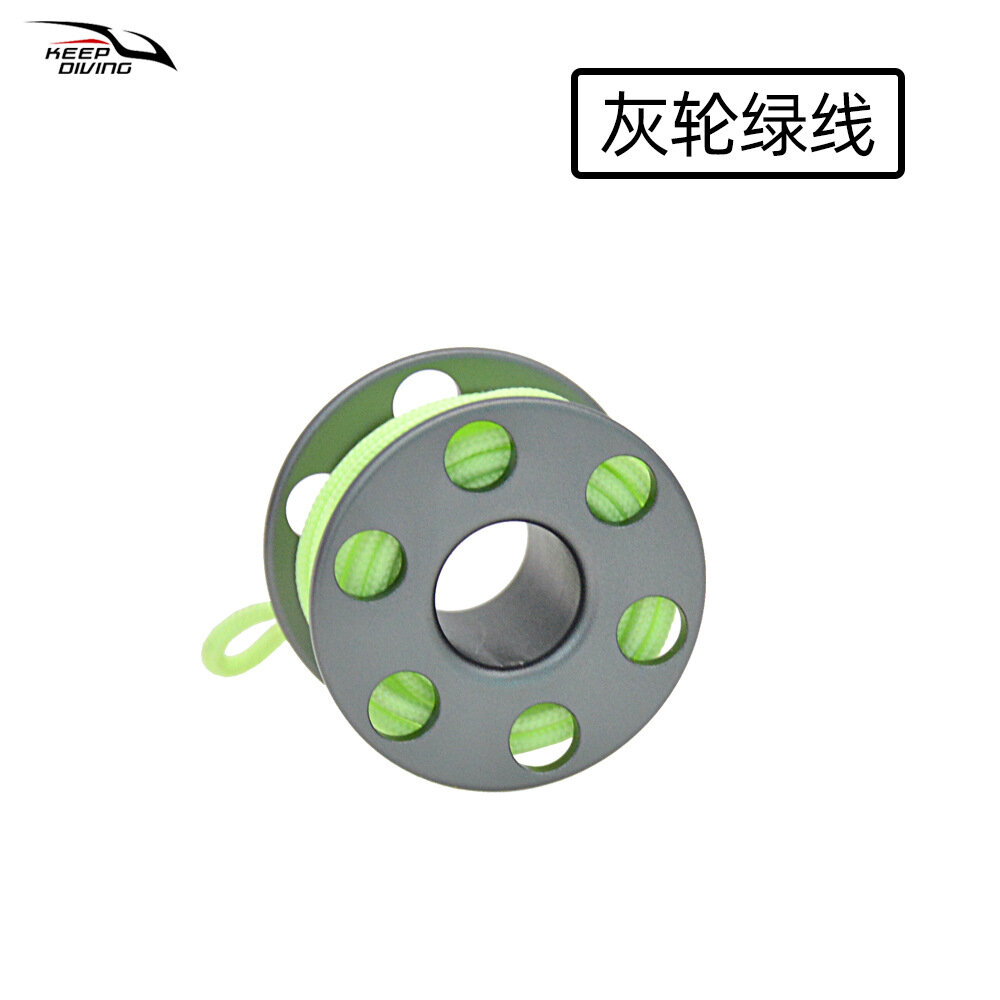 Подвеска для мини-катушки для дайвинга, алюминиевый сплав, светящаяся подвеска для катушки, слон, тянущийся буй, маленький аксессуар, сувенир