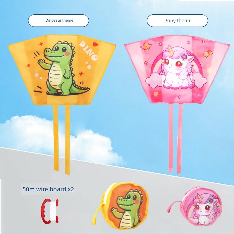 Карманный кайт, легко управляется при слабом ветре, новая модель 2025 года, детская игрушка для активного отдыха,