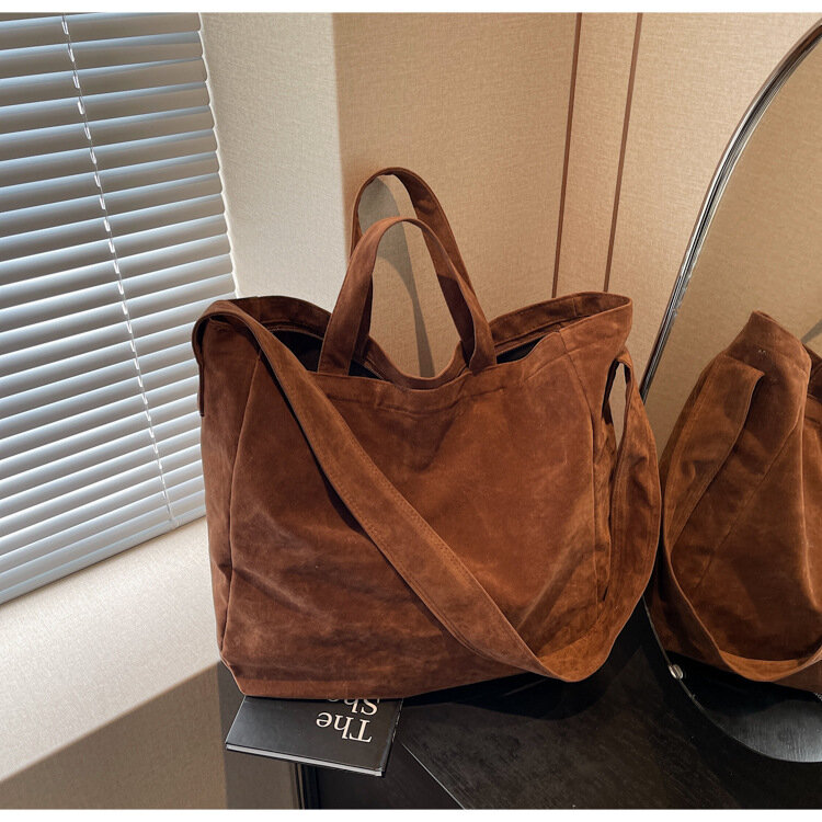 Винтажная женская сумка через плечо, ленивый стиль, новая мода, универсальная простая сумка, студенческая сумка для учебы и поездок