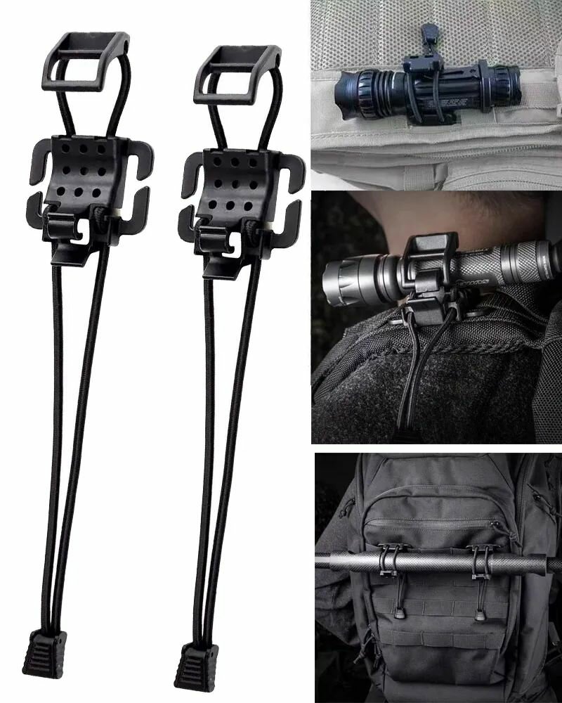 2 шт Тактические крепления и фастексы для рюкзаков и снаряжения MOLLE