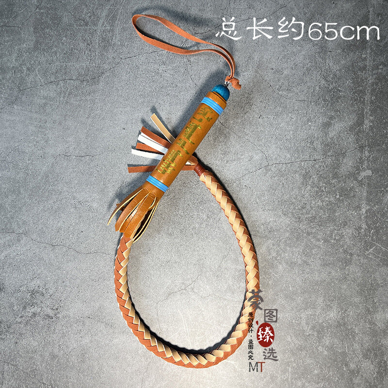 Ремесленный конский кнут из кожи, ручной работы, монгольский конный кнут для танцевальных выступлений, детский кнут