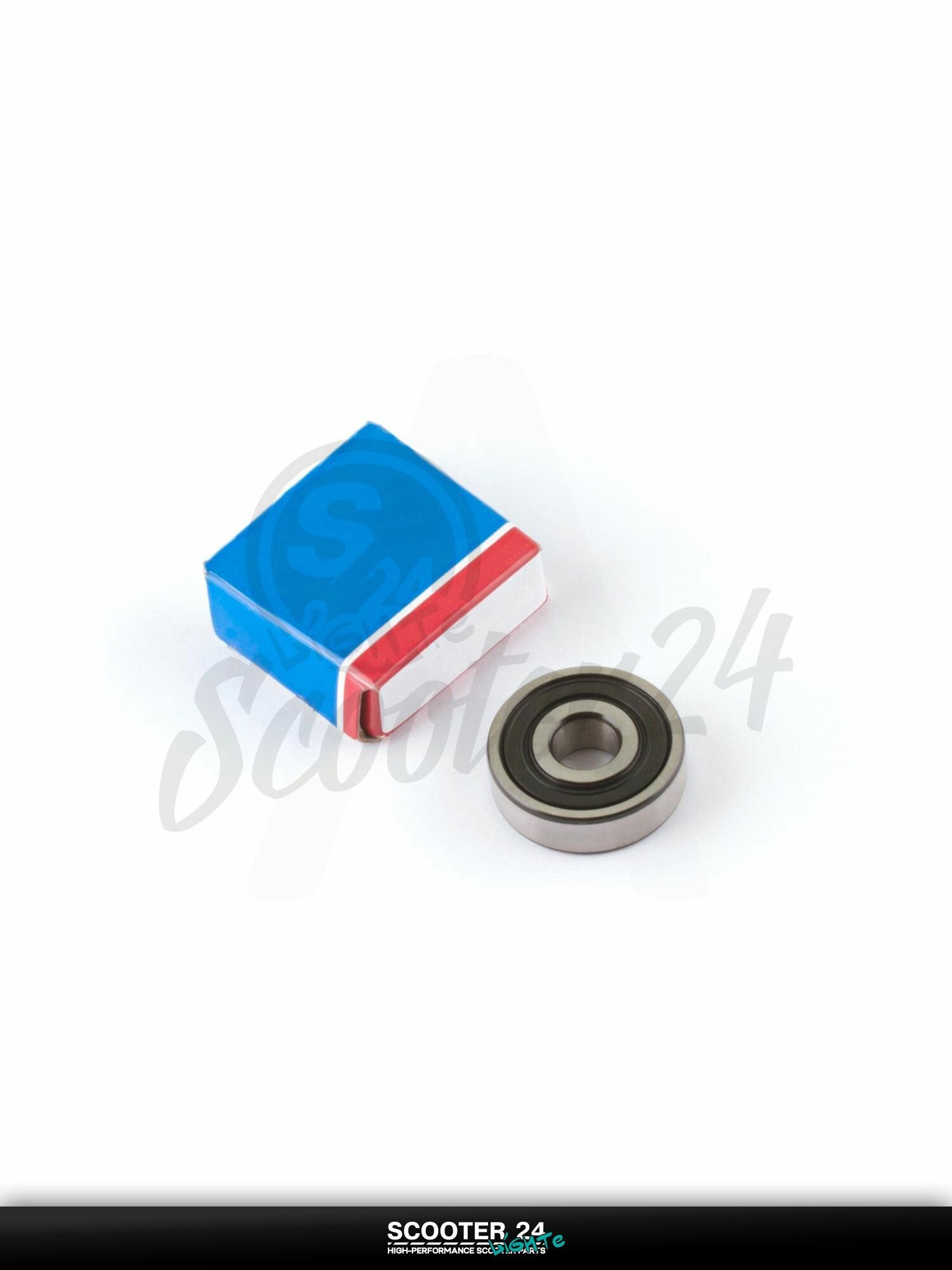 Подшипник коленвала 6306-2RS 30*72*19 на китайский мотоцикл и мопед (ЯВА 634 6V, 4T CG200/250) "SK"