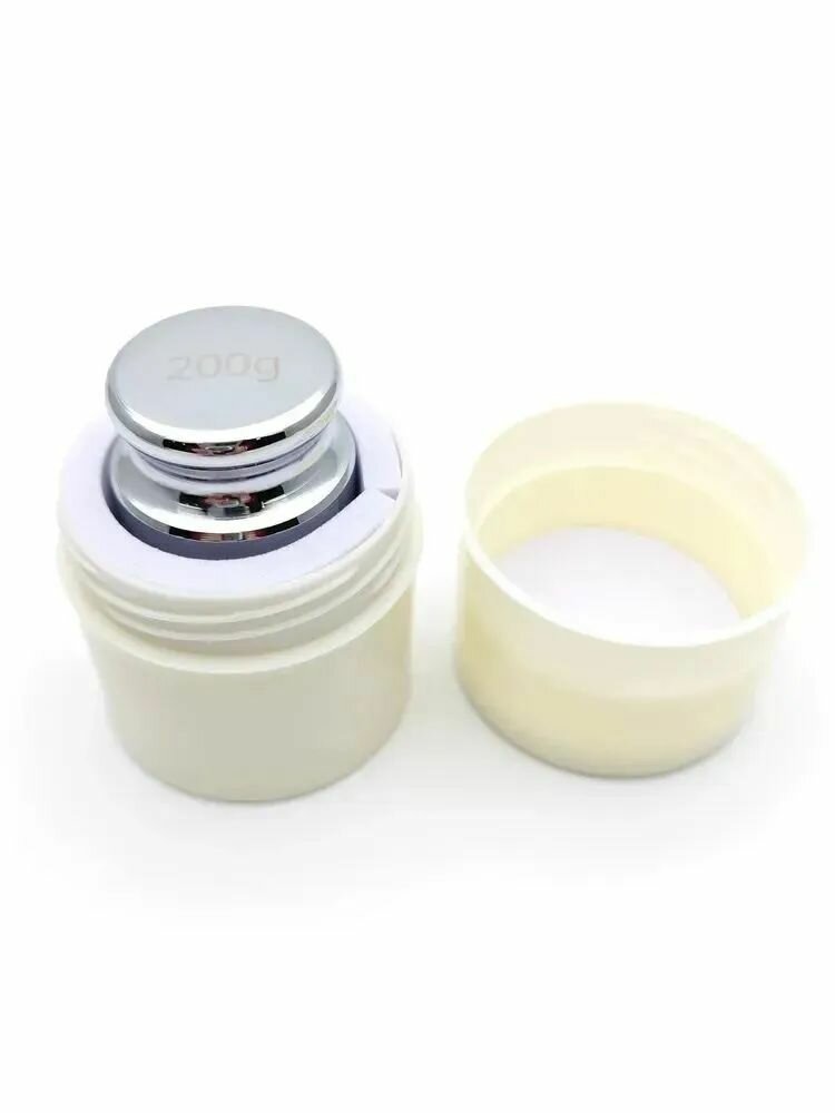 Калибровочная гиря 200г. в кейсе для весов. Гирька